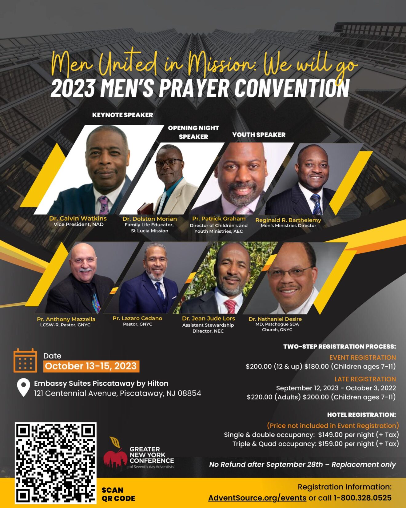 2023 MEN'S PRAYER CONVENTION - Greater New York Conference of SDA