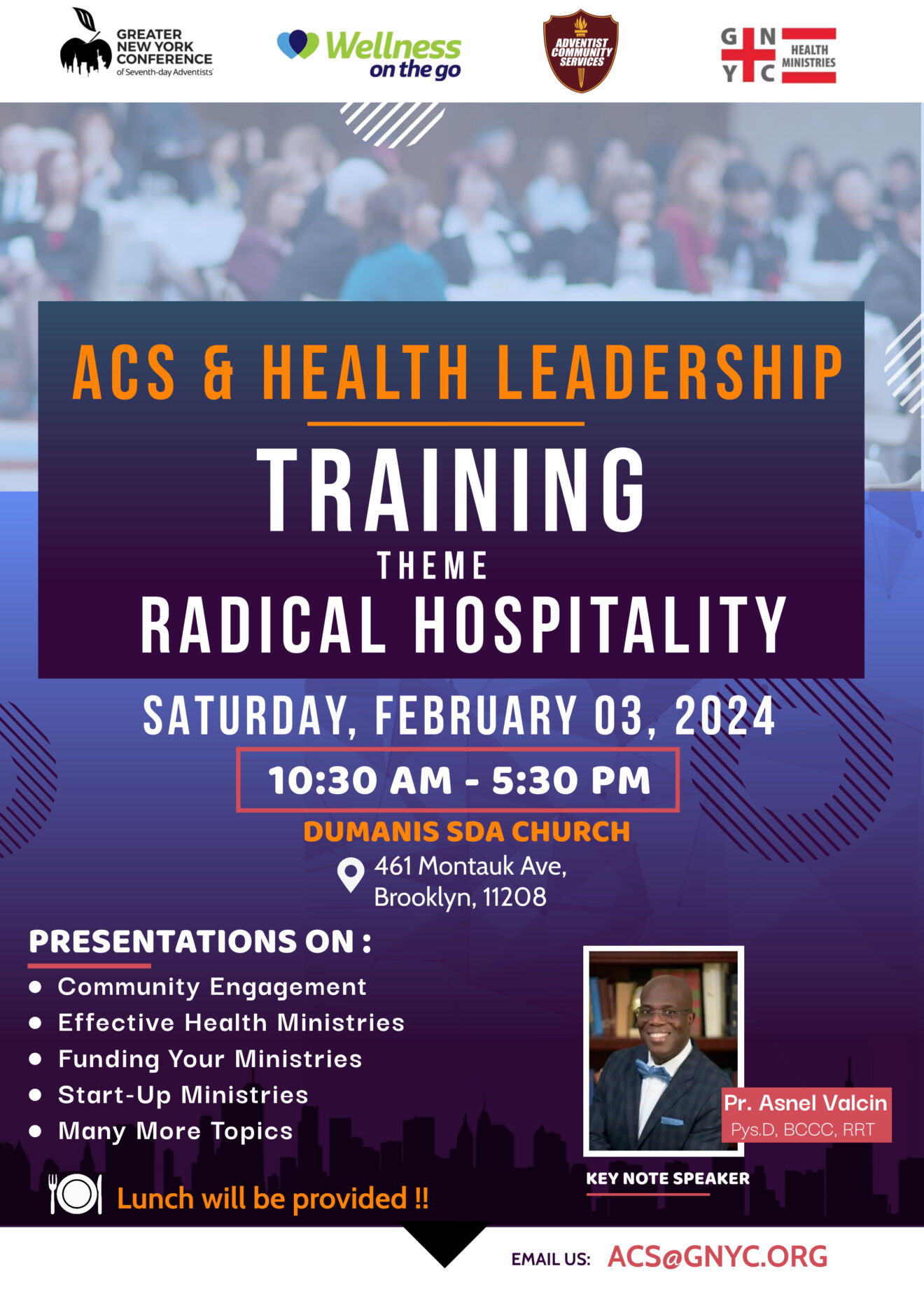 ACS & Health Leadership Training - Greater New York Conference of SDA