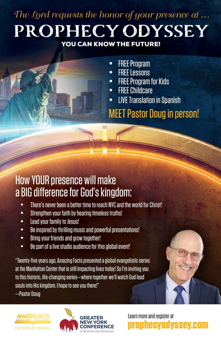 Prophecy Odyssey - Greater New York Conference of SDA