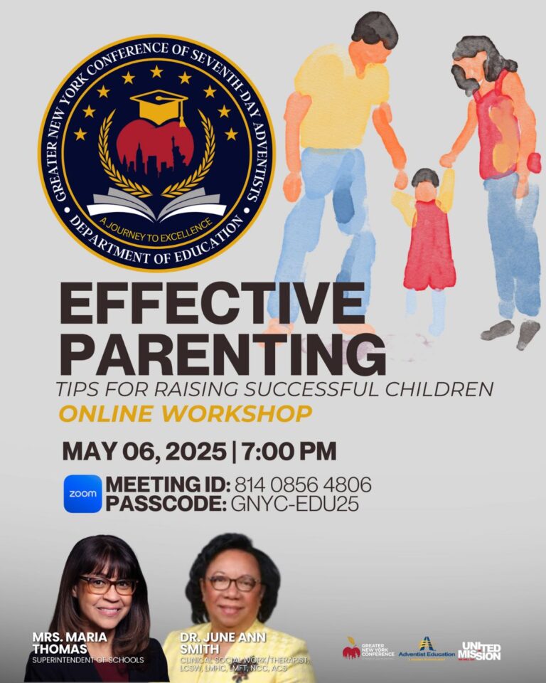 Effective Parenting - Greater New York Conference of SDA