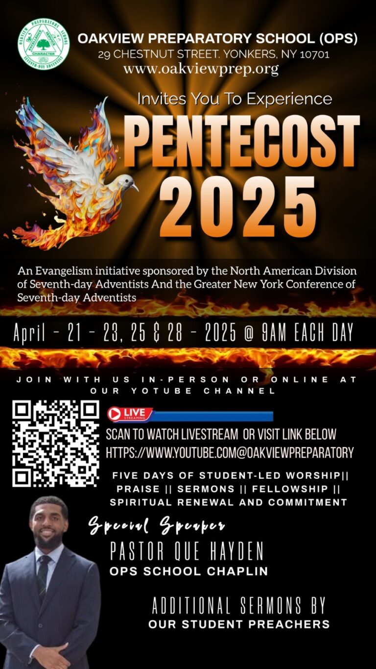 Pentecost 2025 at Oakview Preparatory School - Greater New York ...